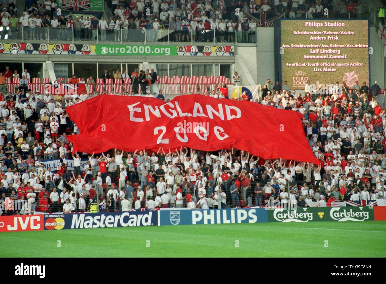 Euro 2000 england fans hi-res stock photography and images - Alamy