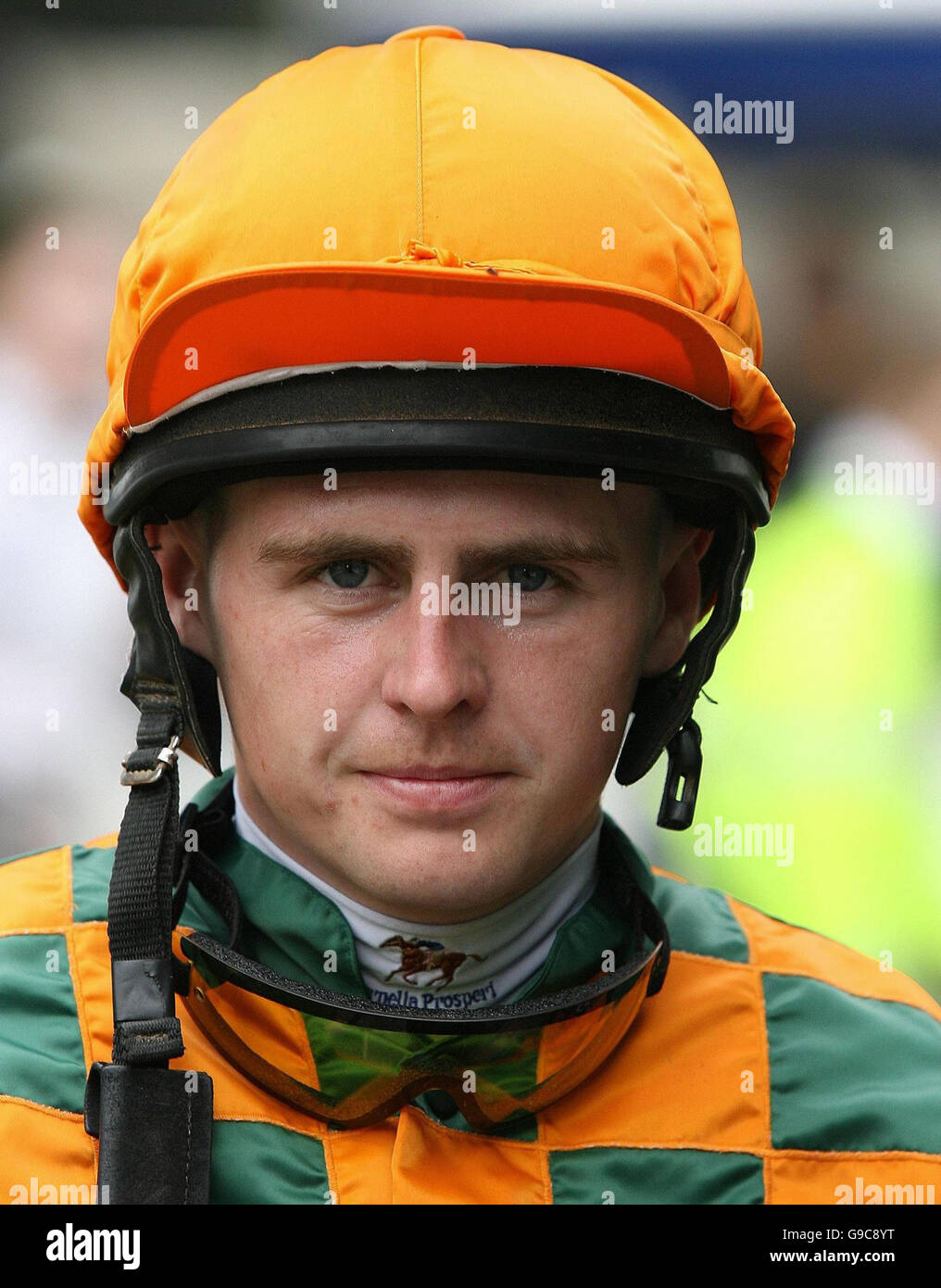 Jockey tony hamilton at york racecourse hi-res stock photography and ...
