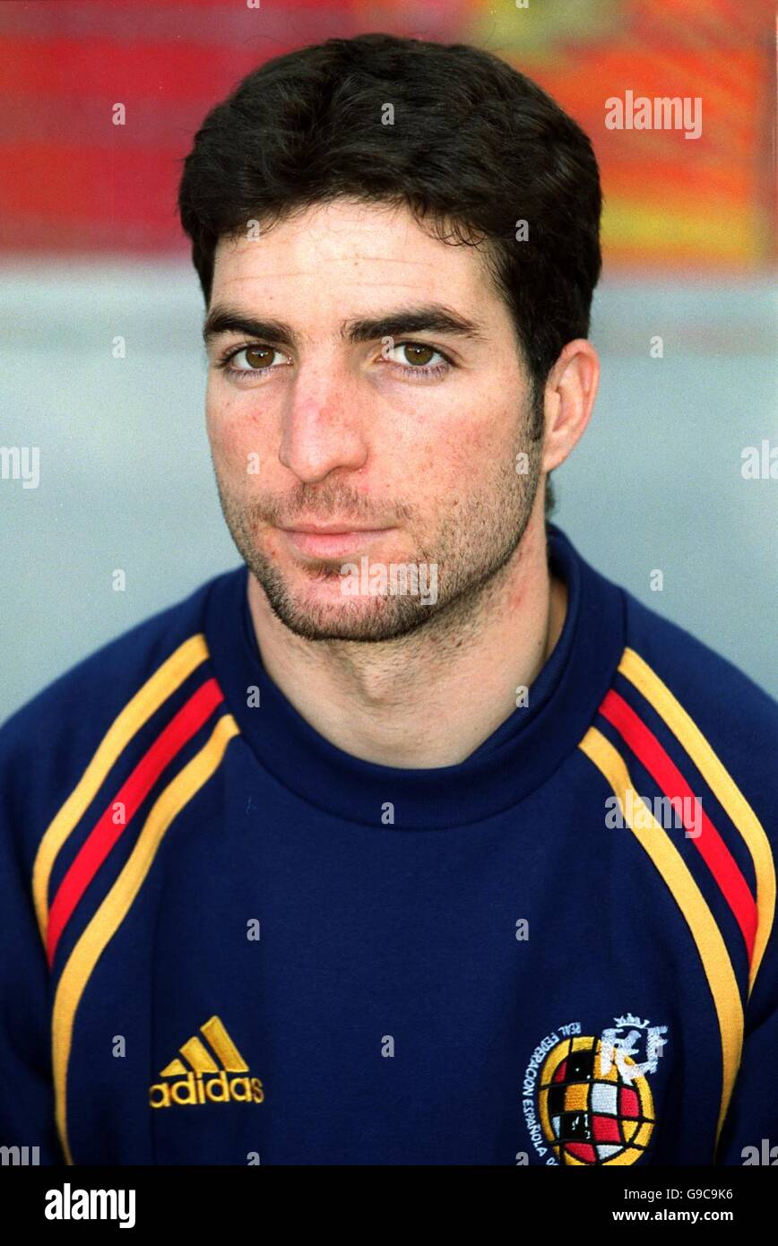 Soccer - Euro 2000 - Quarter Final - Spain v France Stock Photo - Alamy