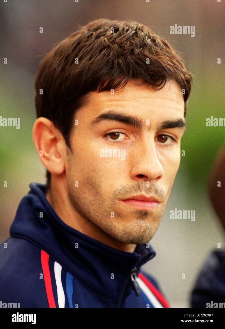 Soccer - Euro 2000 - Quarter Final - Spain v France Stock Photo - Alamy