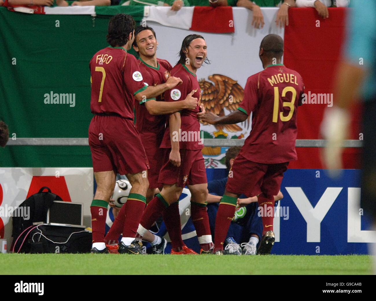 Soccer - 2006 FIFA World Cup Germany - Group D - Portugal v Mexico ...