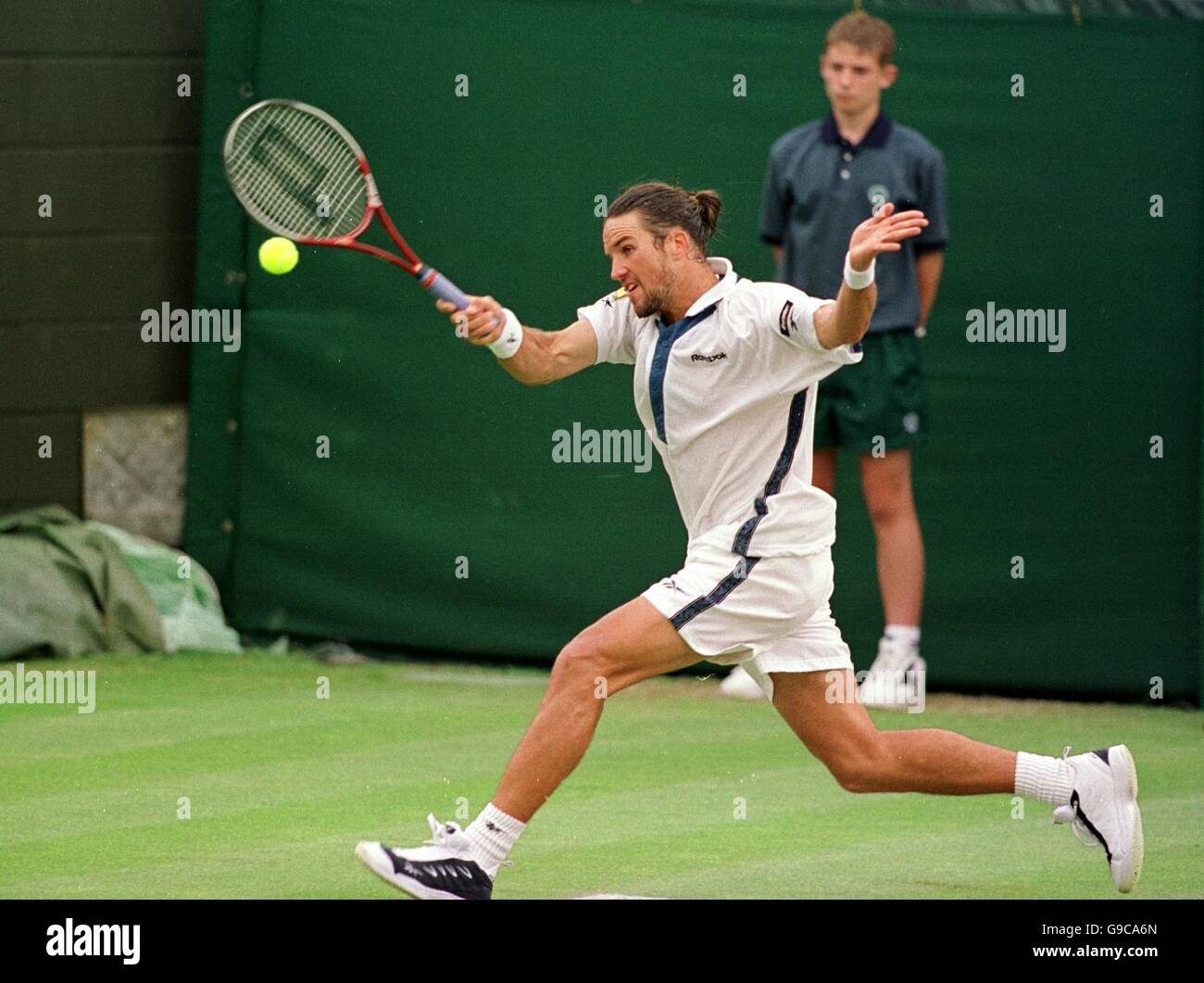 Tennis - Wimbledon Championships - Second Round. Australia's Pat Rafter ...
