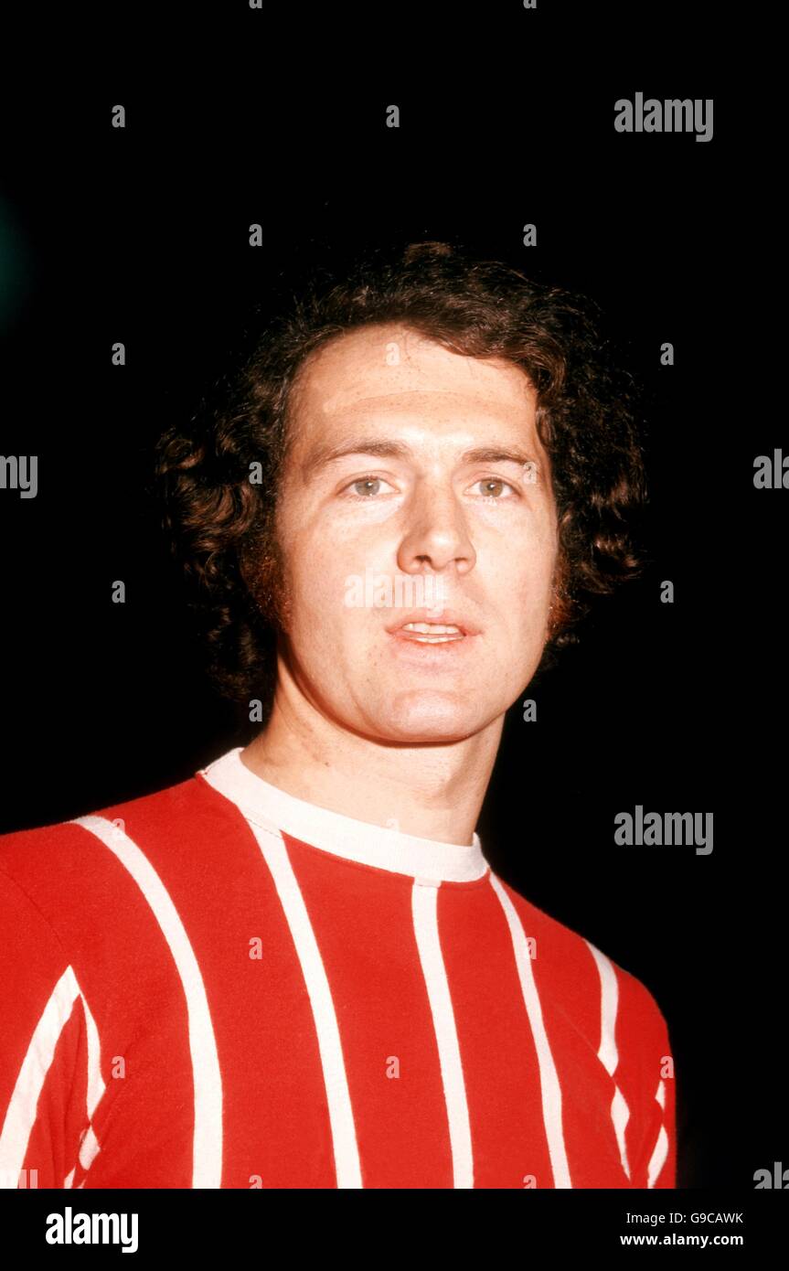 Bayern munich franz beckenbauer german soccer hi-res stock photography ...