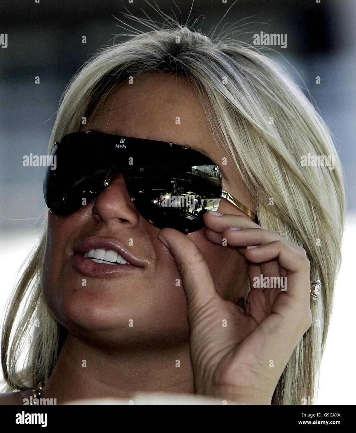 Alex Curran, the girlfriend of England footballer Steven Gerrard ...