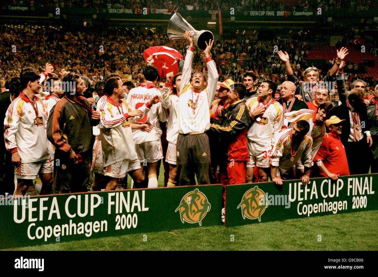 Soccer - UEFA Cup - Final - Galatasaray v Arsenal. The UEFA Cup is held ...