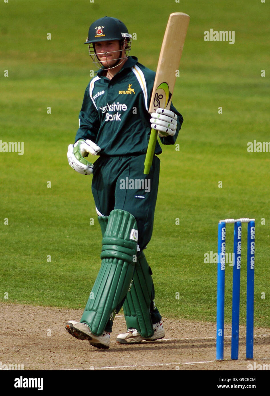 Nottinghamshires chris read celebrates his half century hi-res stock ...