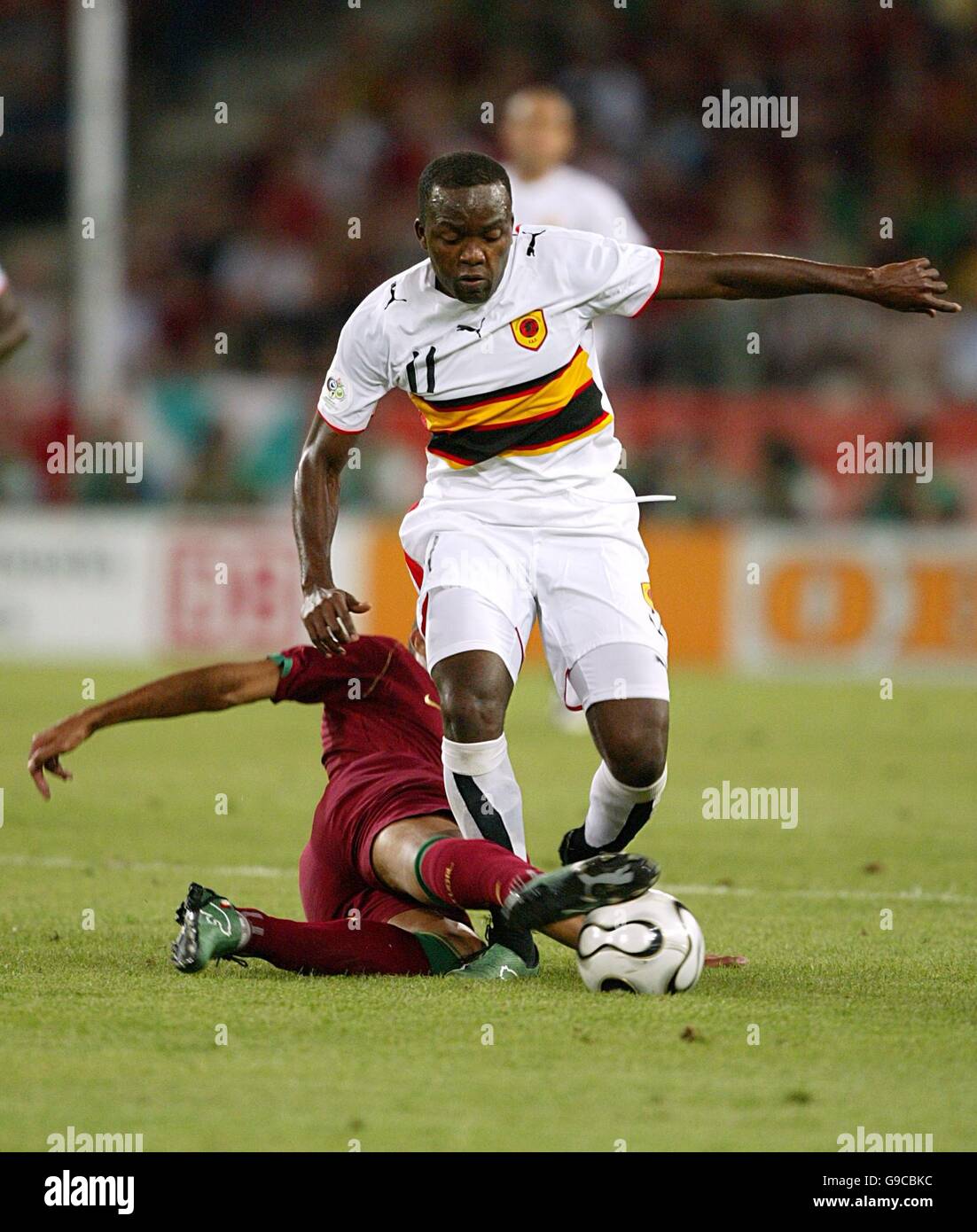 Soccer - 2006 FIFA World Cup Germany - Group D - Angola v Portugal ...