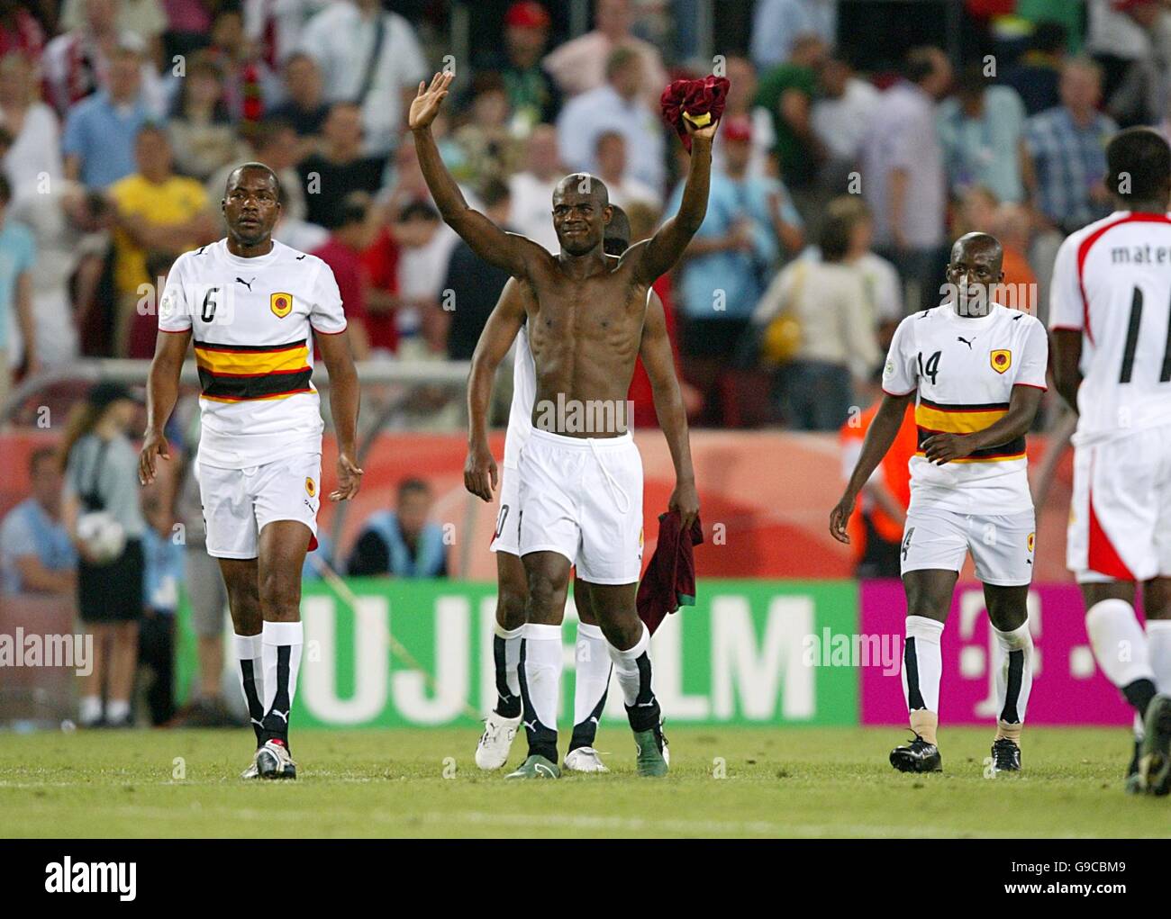 Soccer - 2006 FIFA World Cup Germany - Group D - Angola v Portugal ...