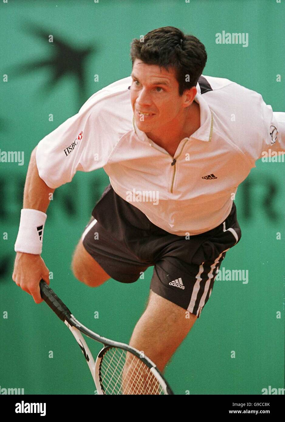 Tennis - French Open - Second Round. Tim Henman on his way to beating ...