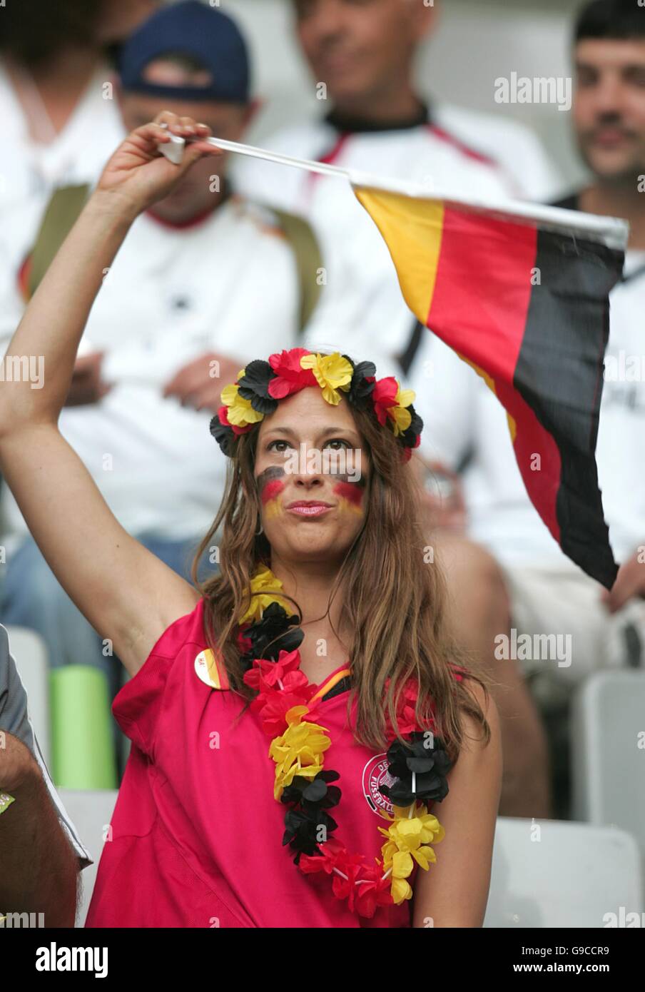 Fifa world cup 2006 face paint hi-res stock photography and images - Alamy