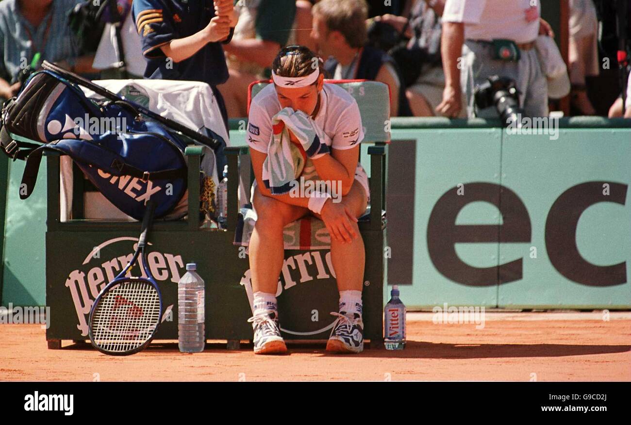 Tennis - French Open Roland Garros 2000 Stock Photo - Alamy