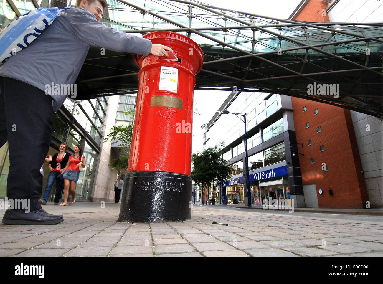 The post box that has become an icon of the IRA Manchester explosion as ...