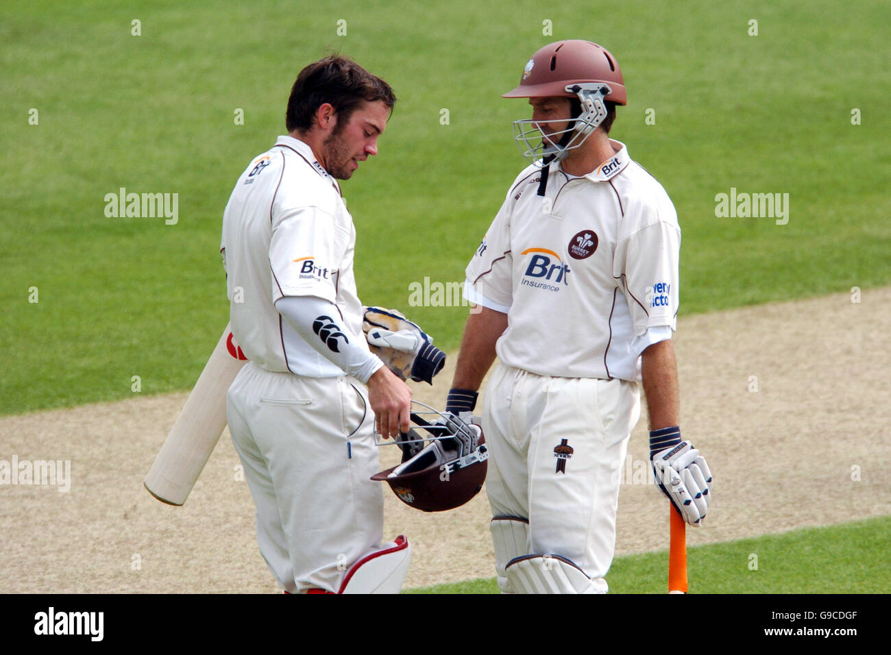 Cricket - University Match - Surrey v Durham - The Brit Oval Stock ...