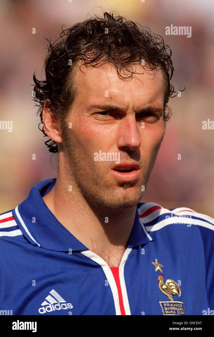 Soccer - Euro 2000 - Group D - France v Denmark Stock Photo - Alamy