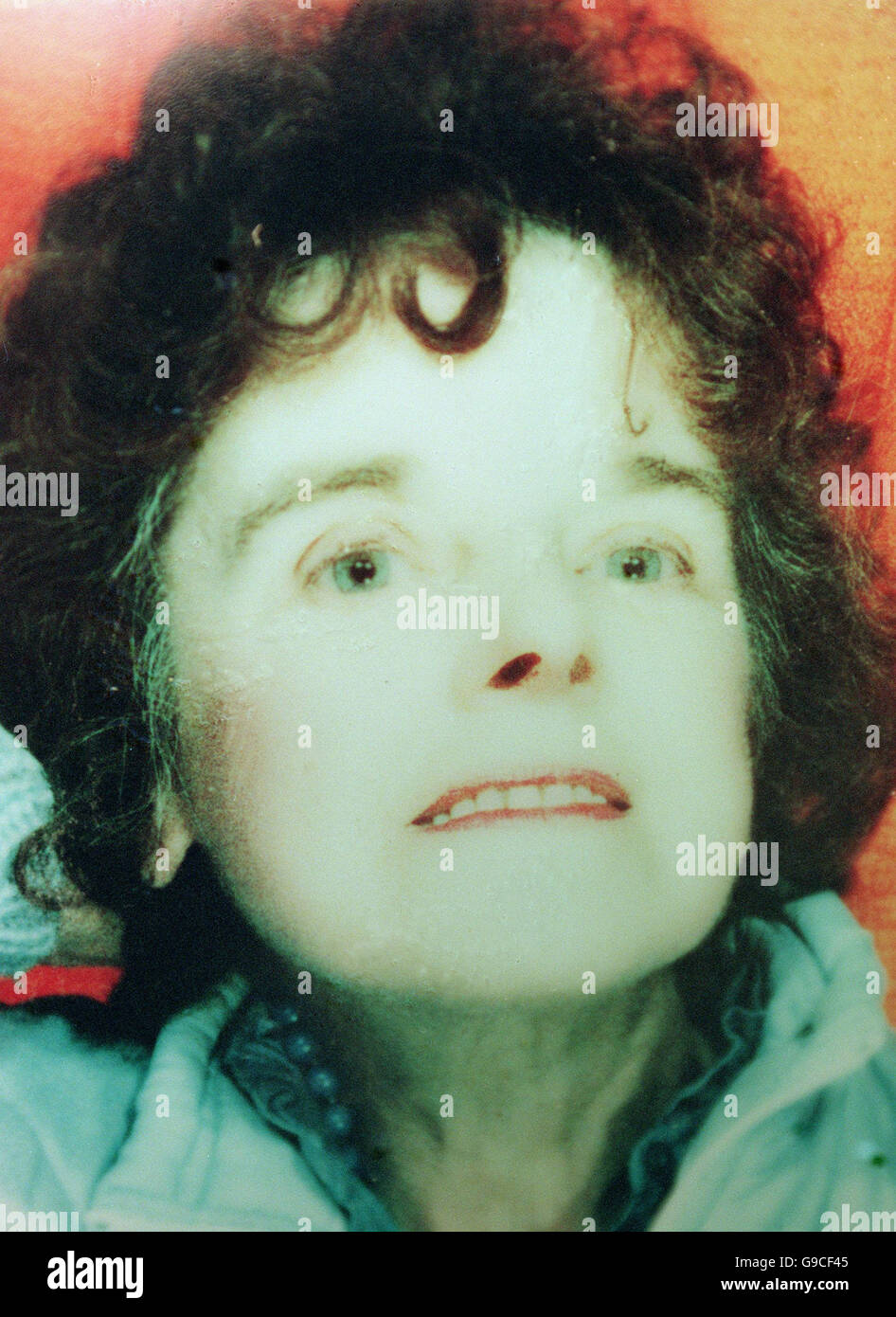 Undated filer collect picture of widow shirley leach hi-res stock ...