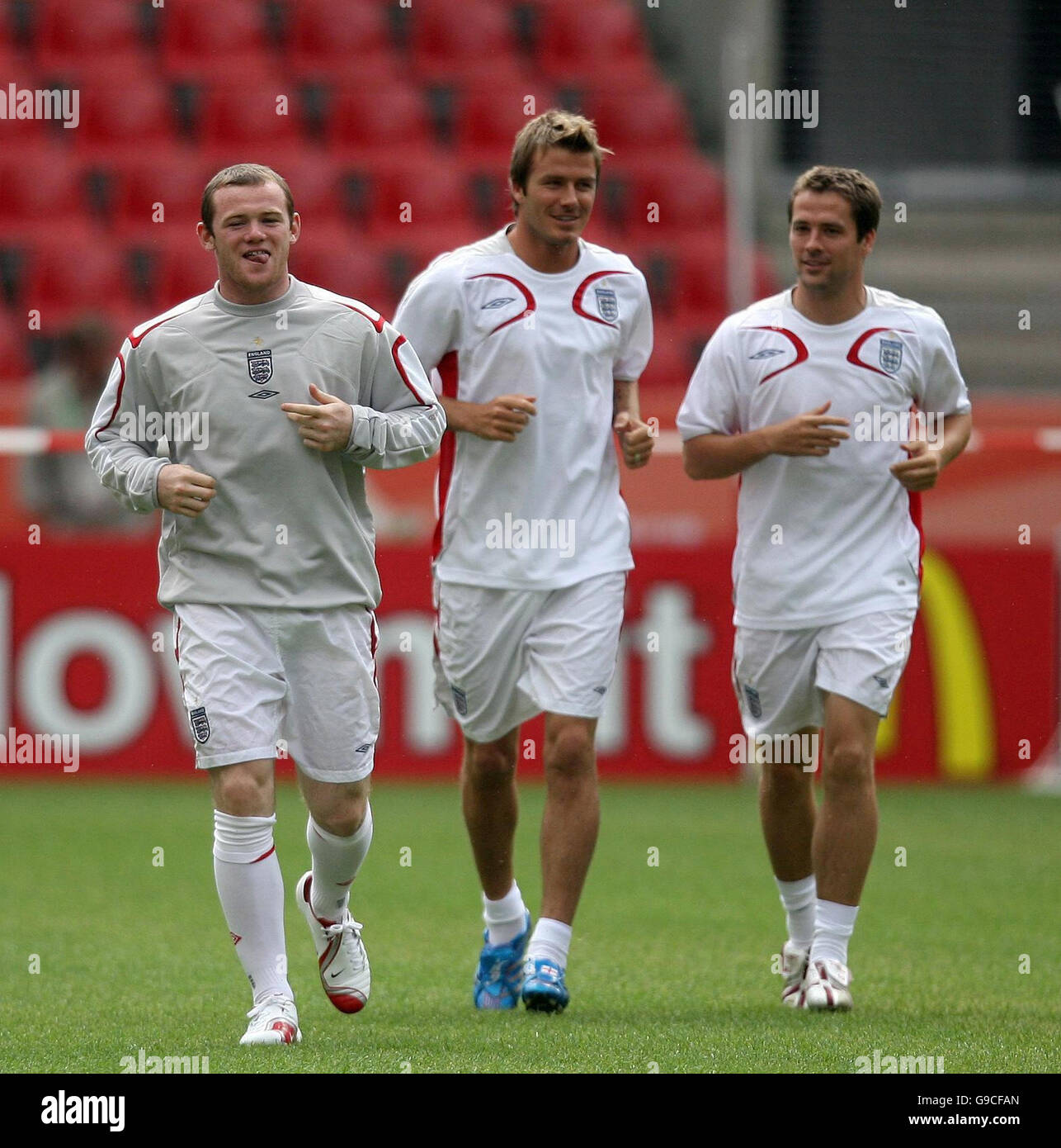 Englands wayne rooney training session fifa world cup stadium hi-res ...