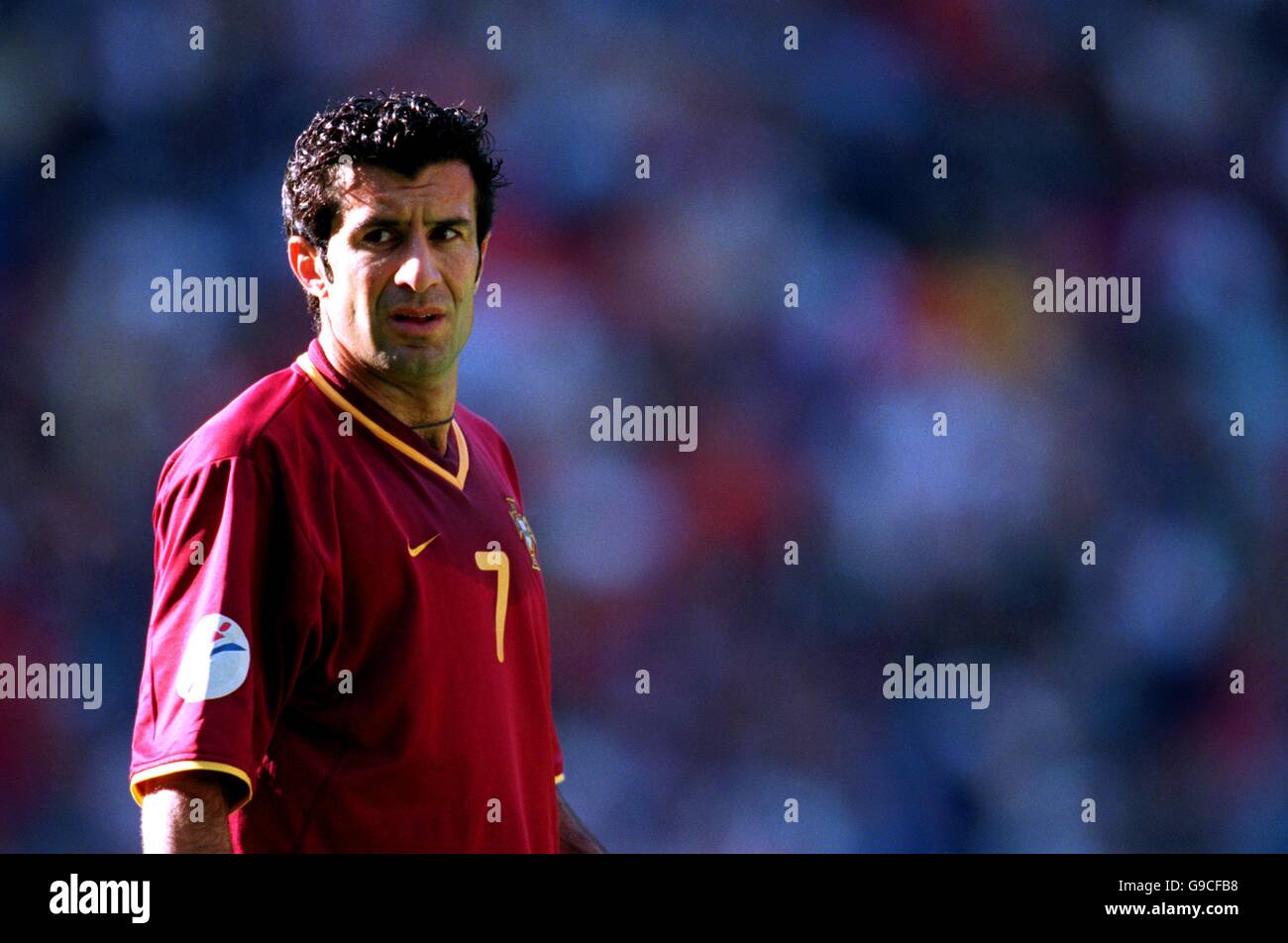 Luis figo portugal 2000 hi-res stock photography and images - Alamy
