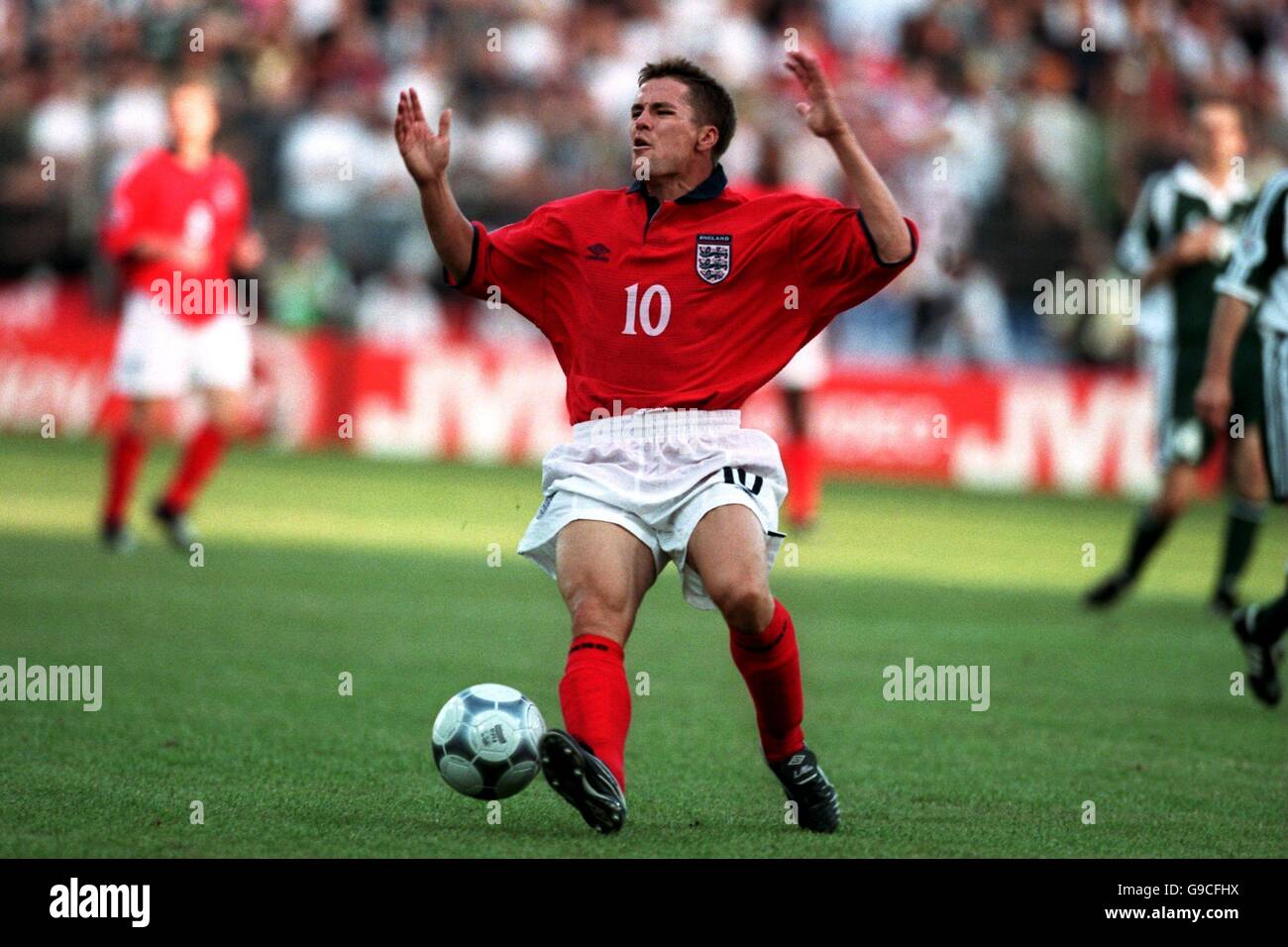 Euro 2000 england v germany hi-res stock photography and images - Alamy