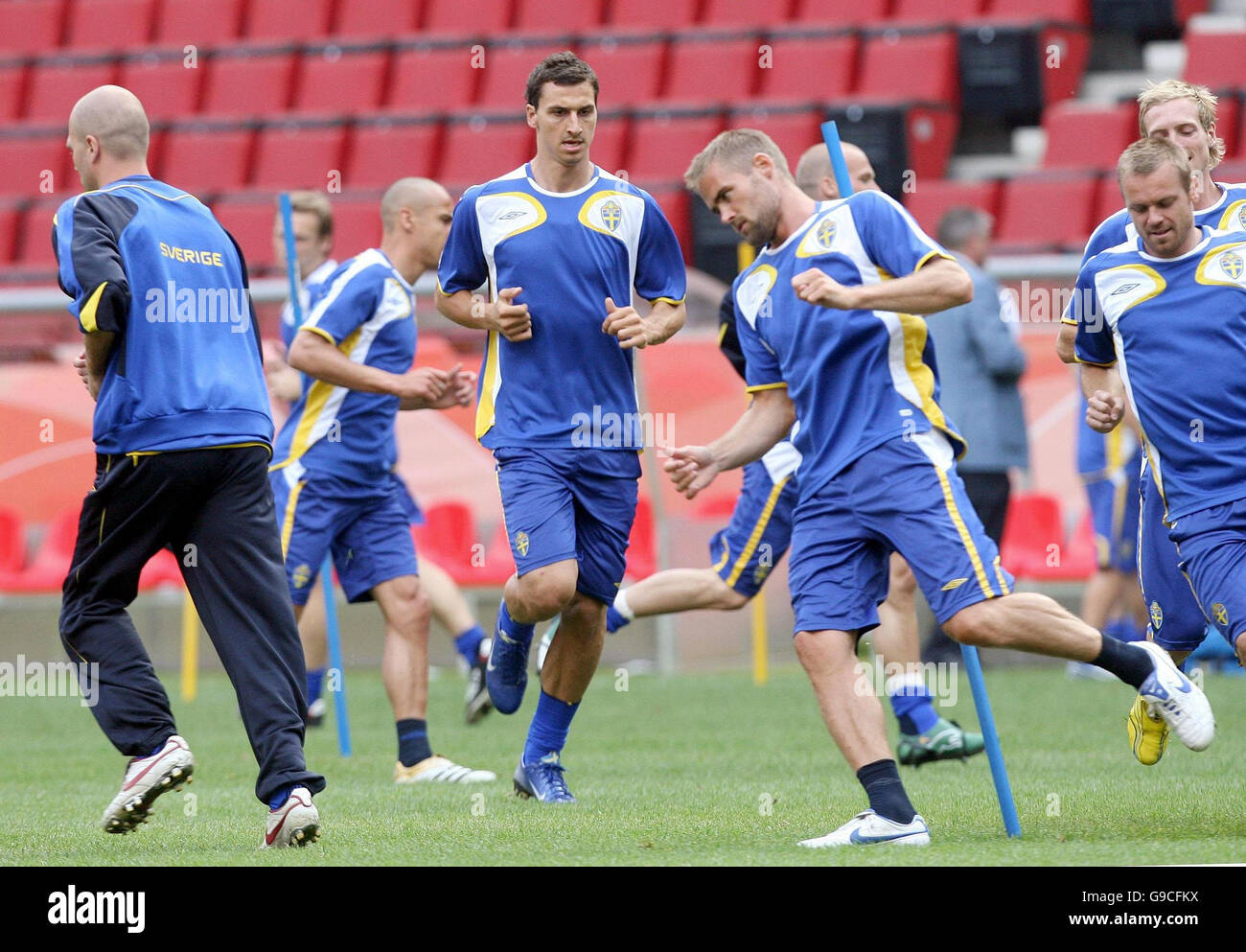 Soccer - 2006 Fifa World Cup - Sweden training session - Cologne Stock ...