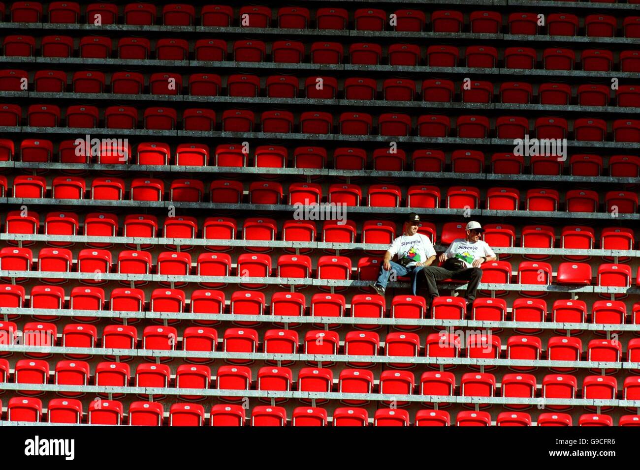 Slovenian football fans hi-res stock photography and images - Alamy