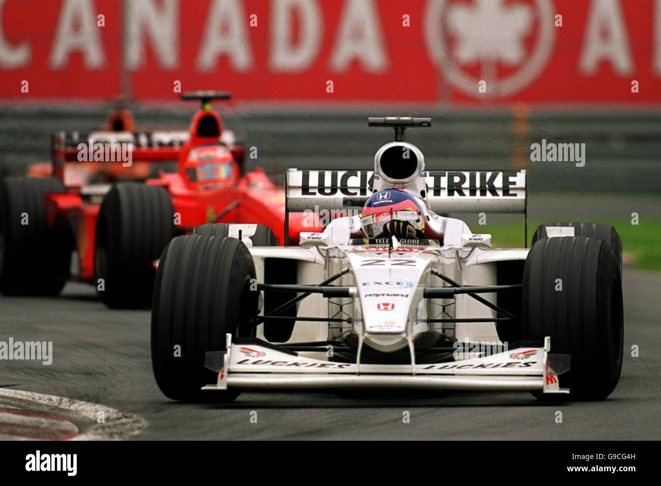 Formula One Motor Racing - Canadian Grand Prix. Jacques Villeneuve ...