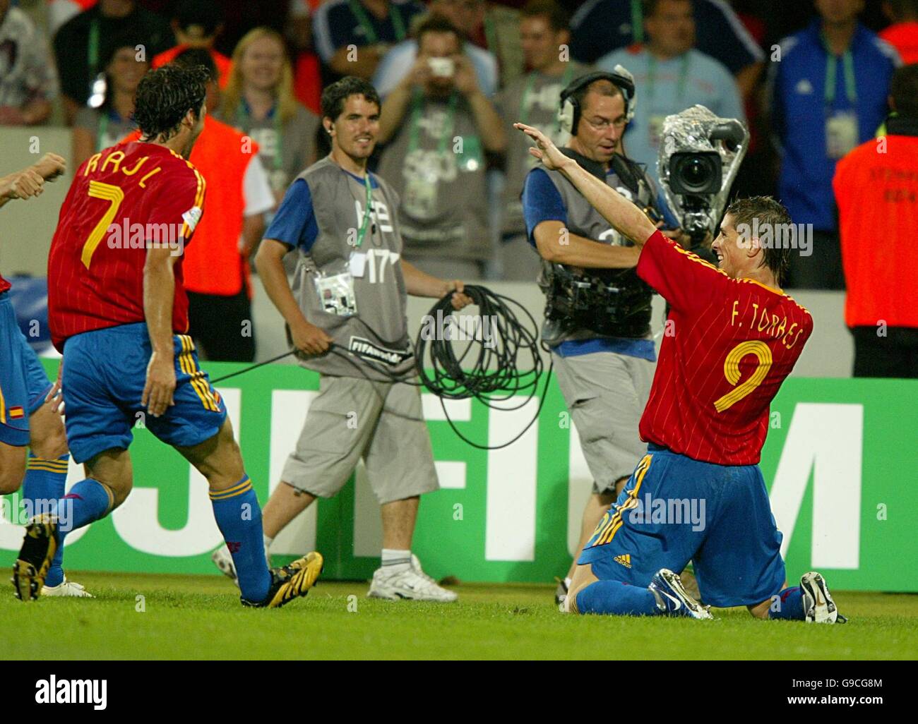 Soccer - 2006 FIFA World Cup Germany - Group H - Spain v Tunisia ...