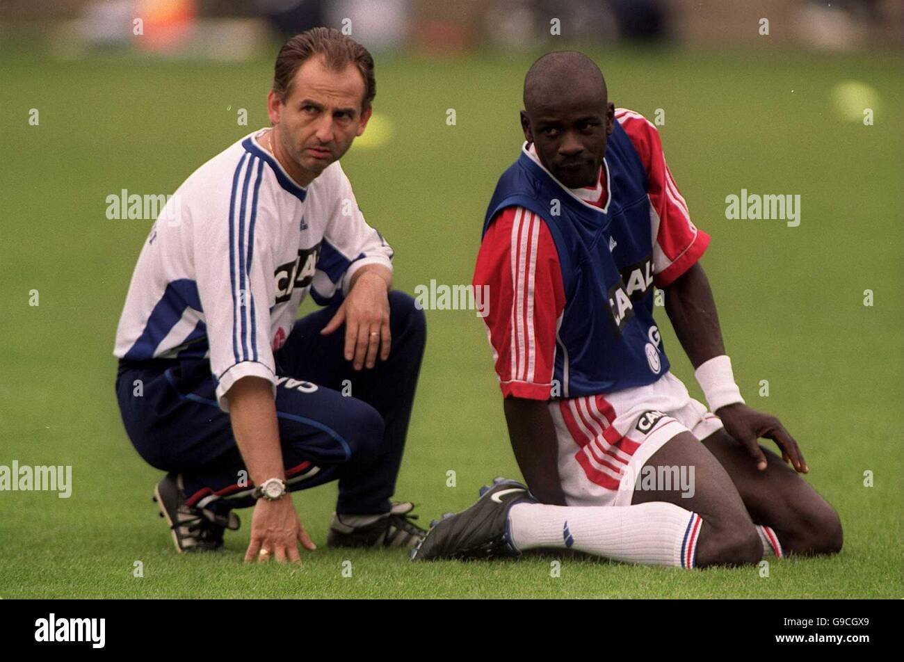 Soccer euro 2000 final france v italy hi-res stock photography and ...