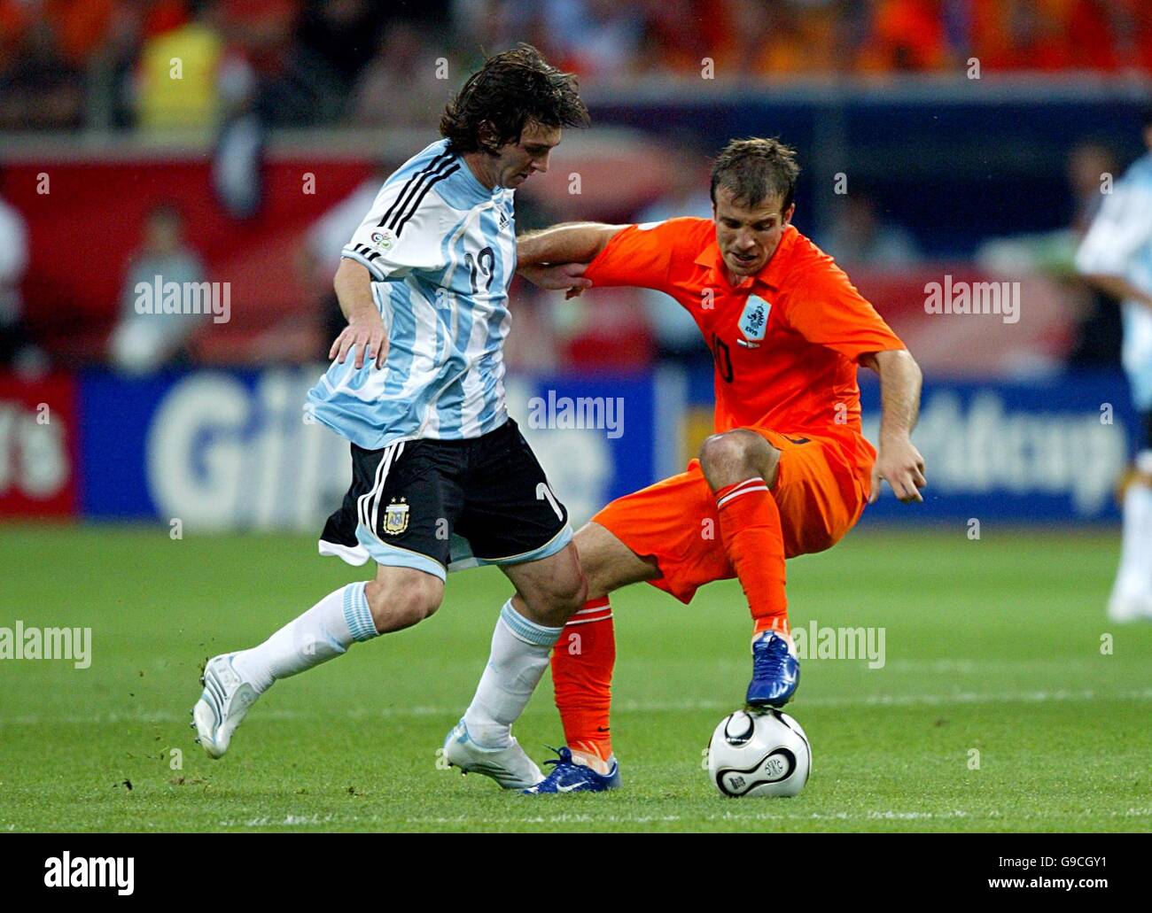 Lionel messi argentina world cup 2006 hi-res stock photography and ...