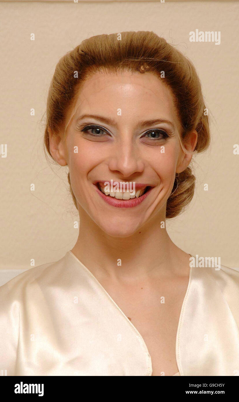 Argentinian actress Elena Roger (who plays Eva Peron), during the first ...