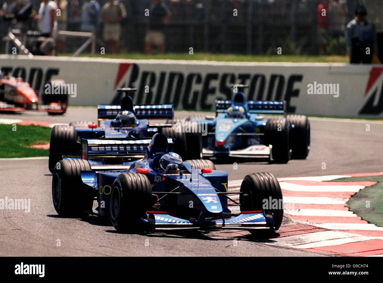 Formula One Motor Racing - French Grand Prix. Jean Alesi leads team ...