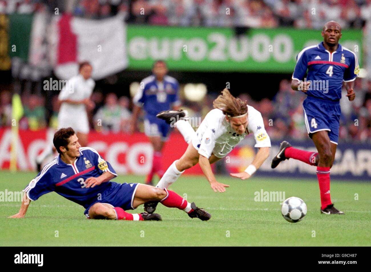 Soccer - Euro 2000 - Final - France v Italy Stock Photo - Alamy
