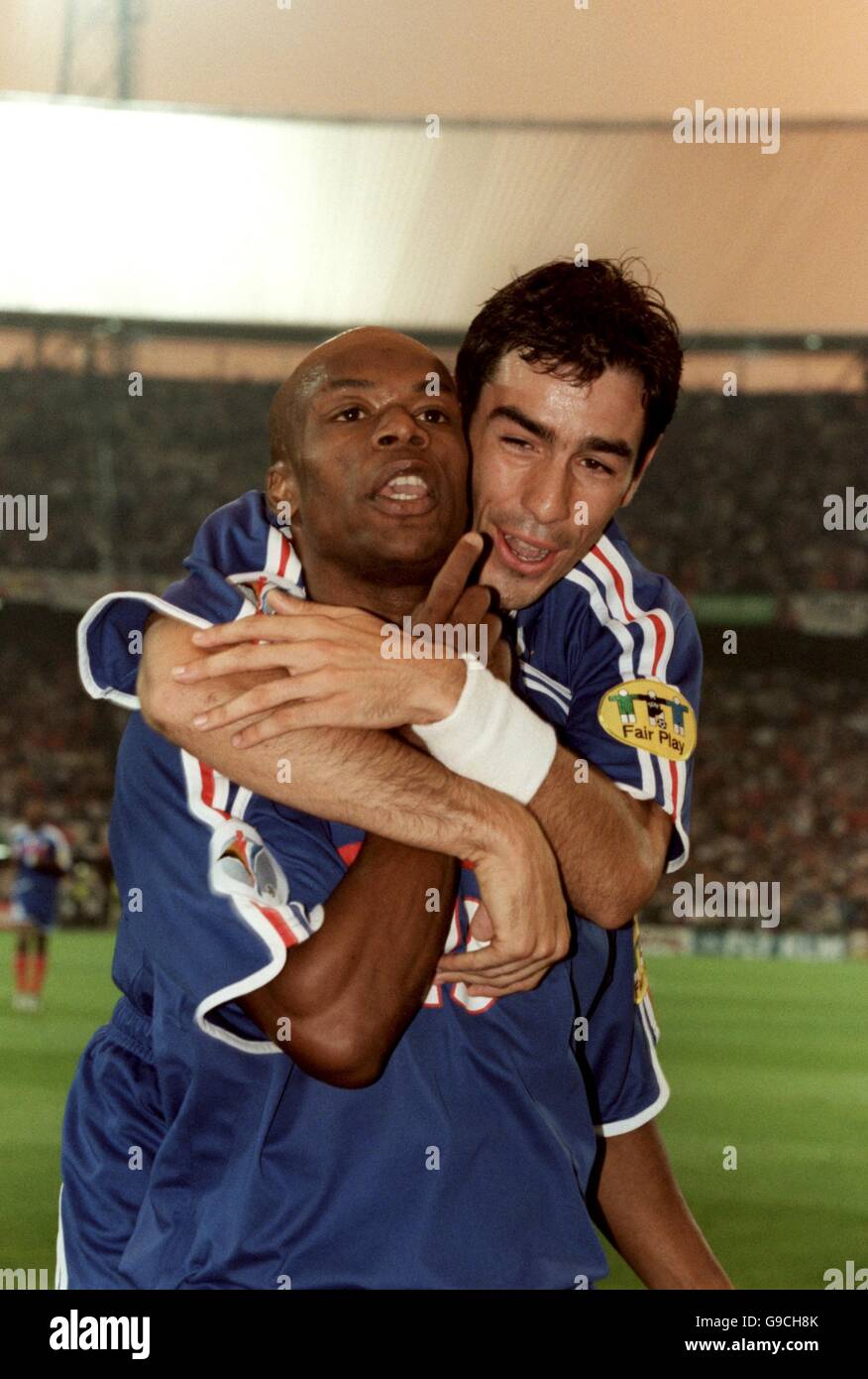 Soccer - Euro 2000 - Final - France v Italy Stock Photo - Alamy