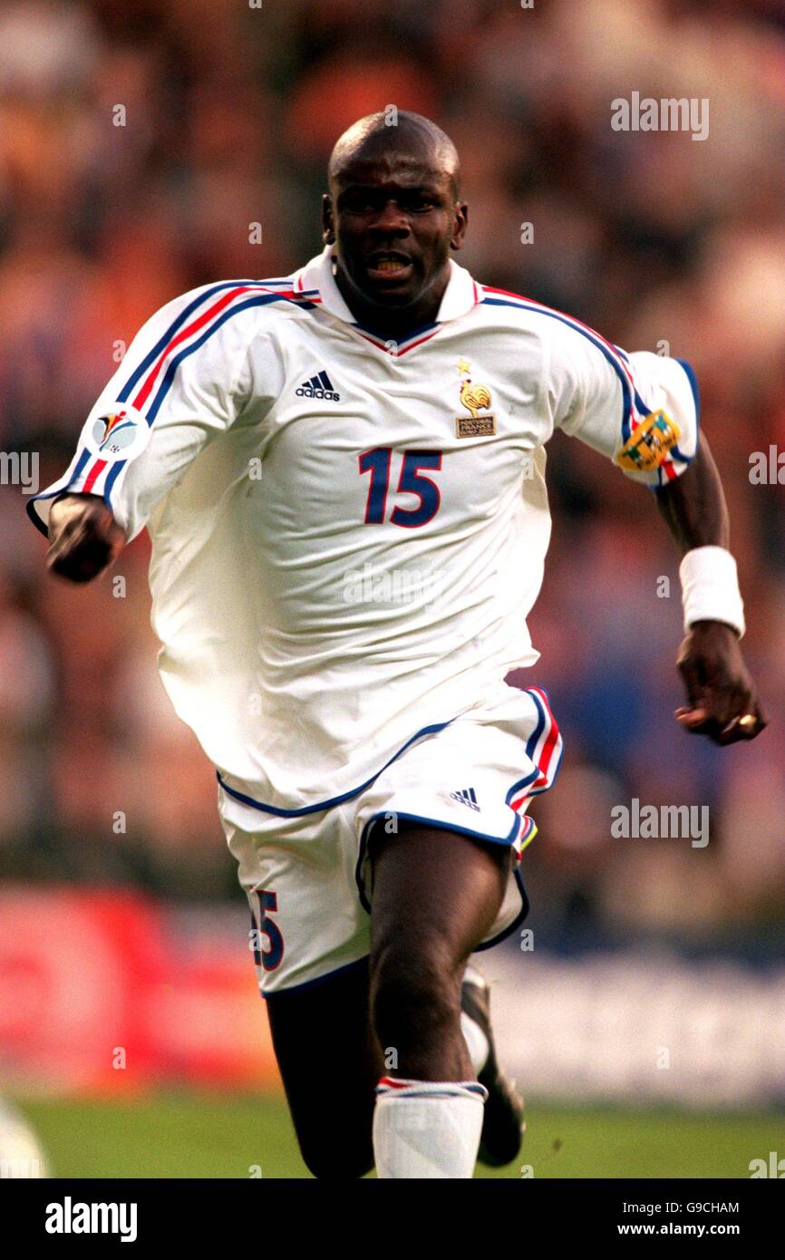 Soccer euro 2000 semi final france v portugal hi-res stock photography ...