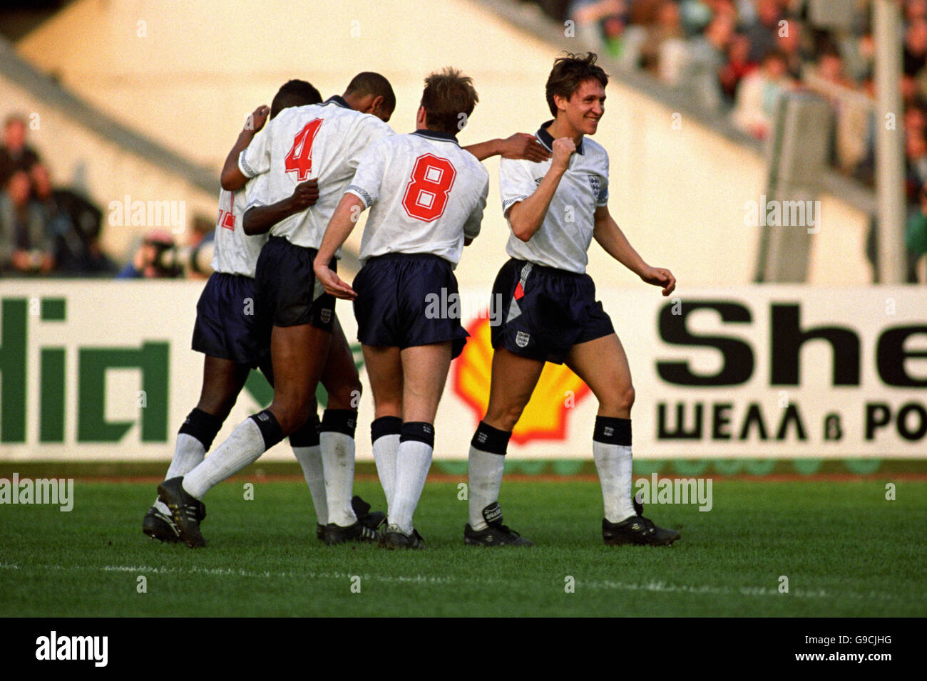 Soccer - England v C.I.S. - International Friendly - Lenin Stadium ...