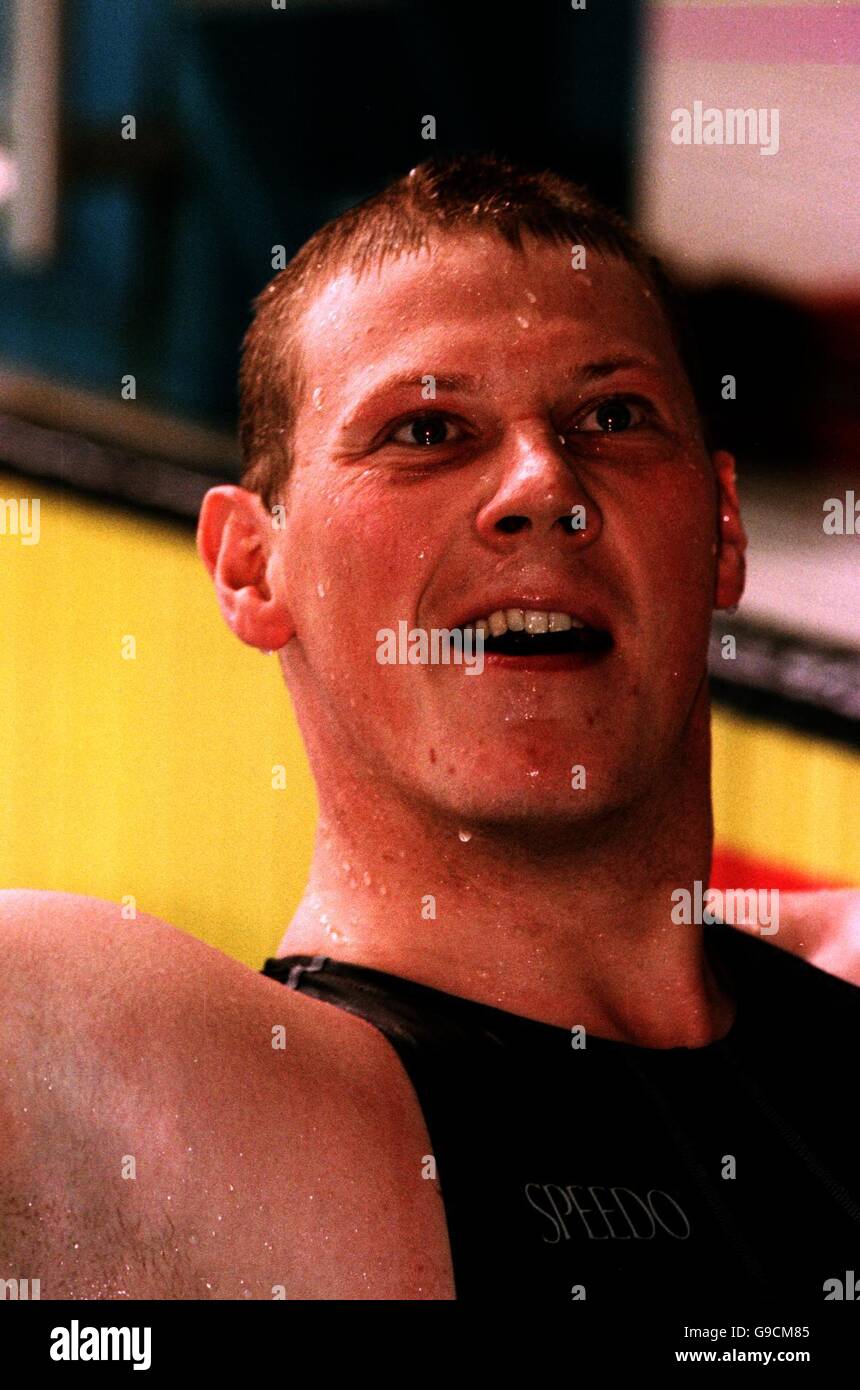 Swimming - British Olympic Trials - Ponds Forge, Sheffield Stock Photo ...