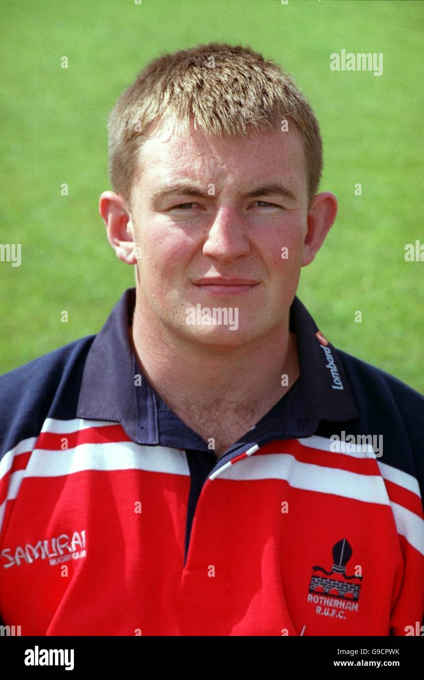 Rugby Union - Zurich Premiership One - Rotherham Photocall Stock Photo ...