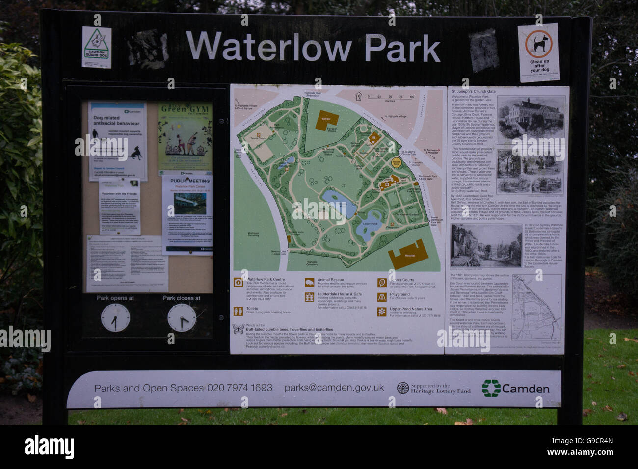 Waterloo park, London Stock Photo - Alamy