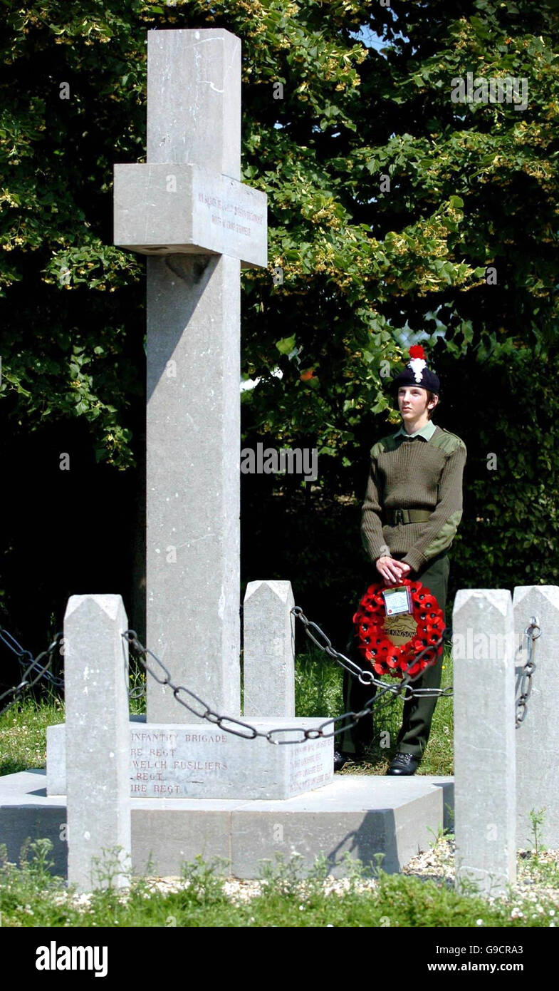 Harry Shuell, 14, from Bury Grammar School, Greater Manchester, stands ...