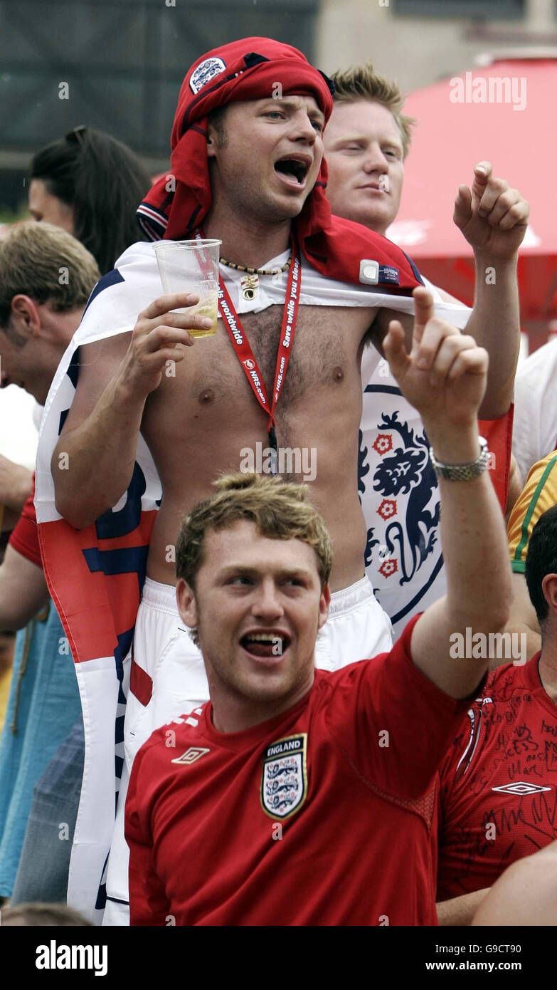 England fans in nuremberg hi-res stock photography and images - Alamy