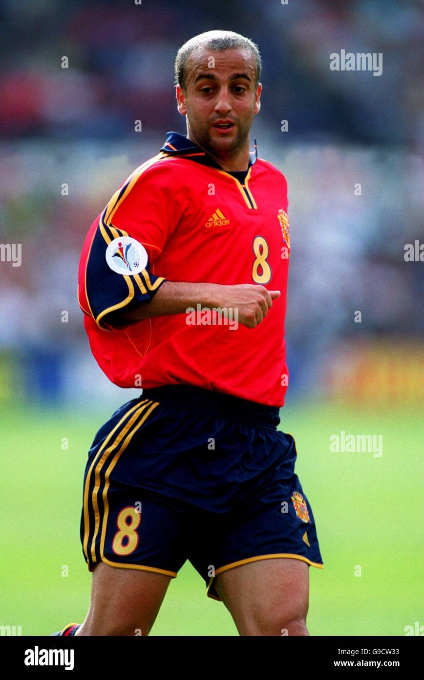 Soccer - Euro 2000 - Group C - Spain v Norway Stock Photo - Alamy
