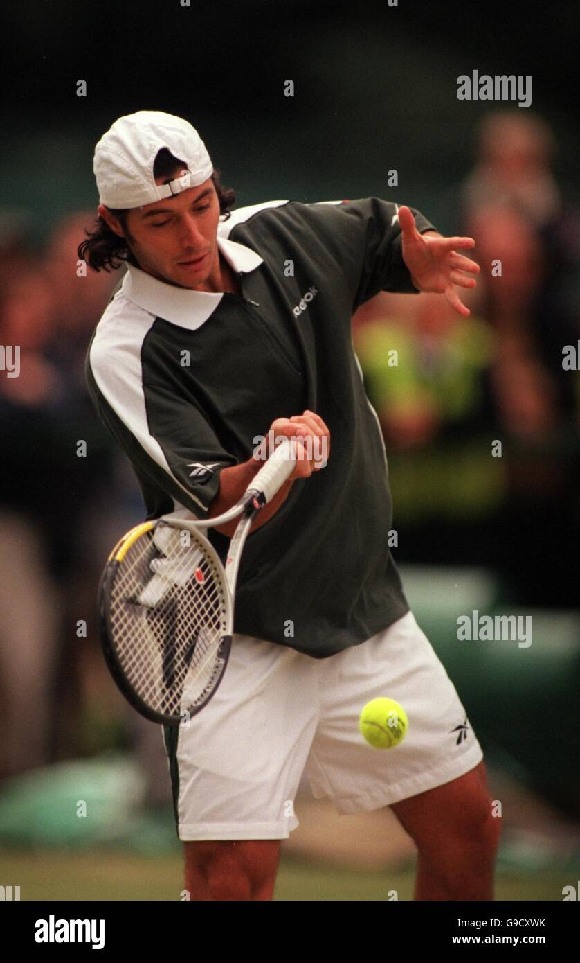 Tennis - The Nottingham Open - final - Sebastien Grosjean v Byron Black ...