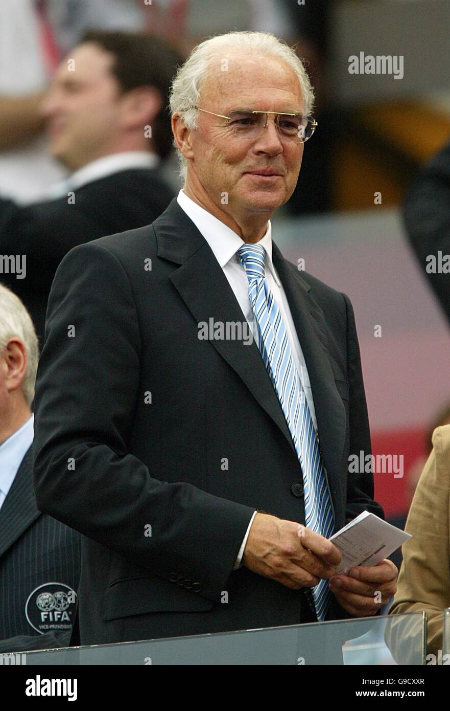 Franz Beckenbauer, German soccer legend and head of World Cup ...