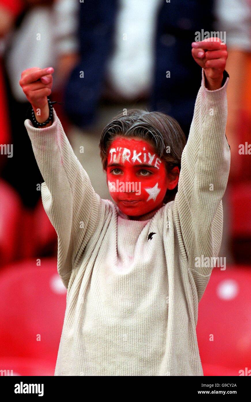 Soccer - Euro 2000 - Quarter Final - Turkey v Portugal Stock Photo - Alamy