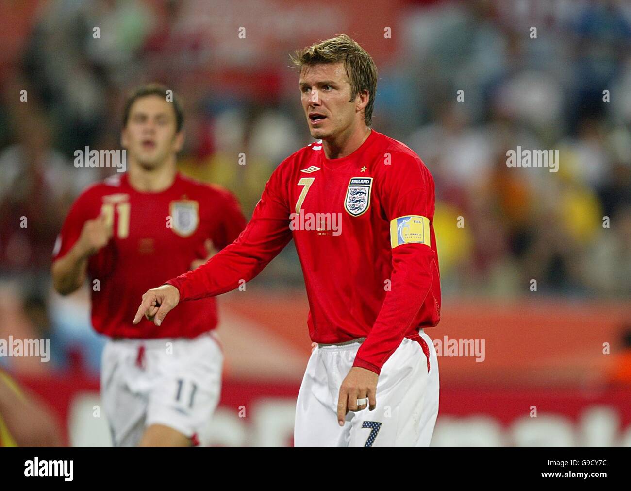 Soccer - 2006 FIFA World Cup Germany - Group B - Sweden v England ...