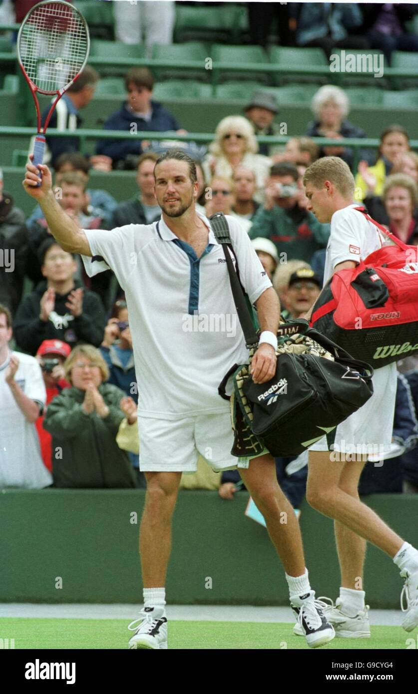 Tennis - Wimbledon Championships - Quarter Finals Stock Photo - Alamy