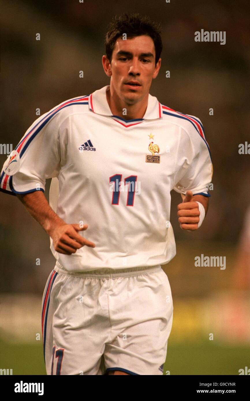 Soccer euro 2000 semi final france v portugal hi-res stock photography ...
