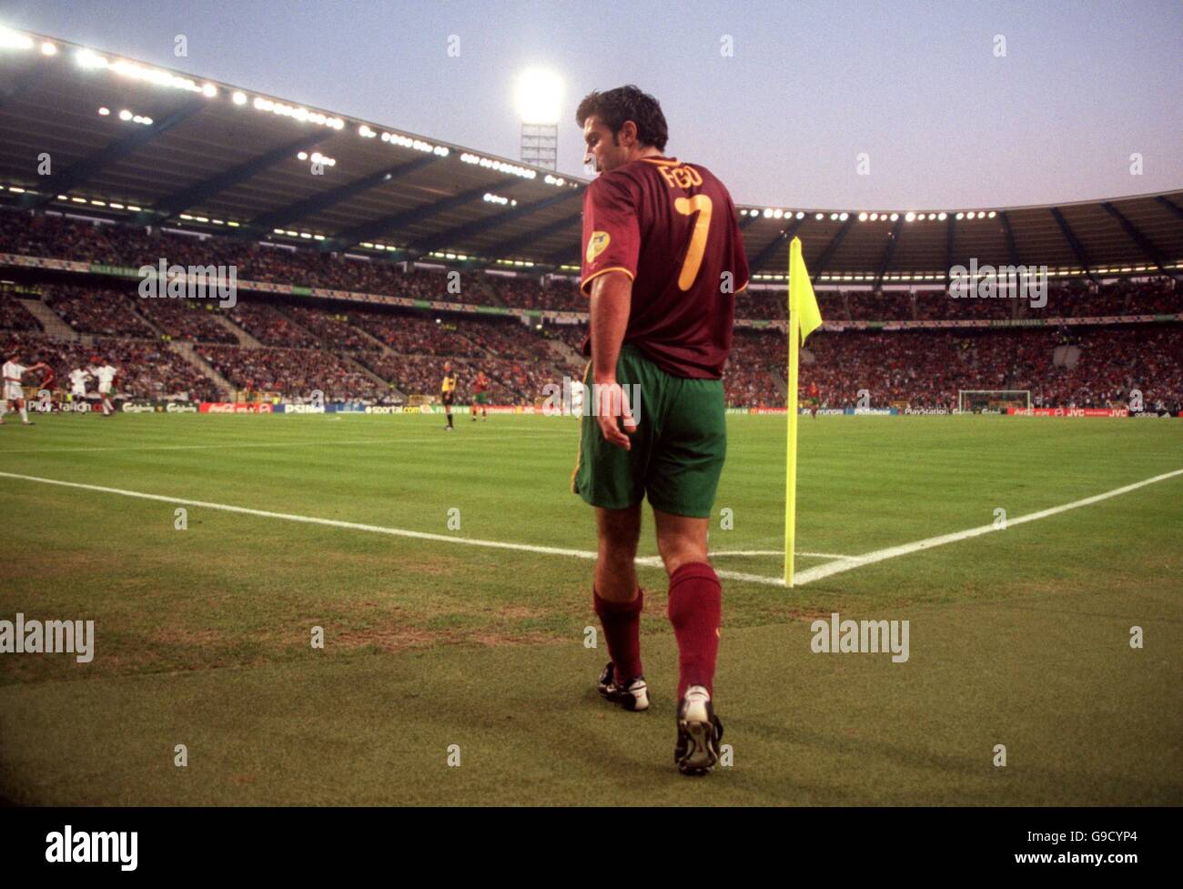 Soccer - Euro 2000 - Semi Final - France v Portugal Stock Photo - Alamy
