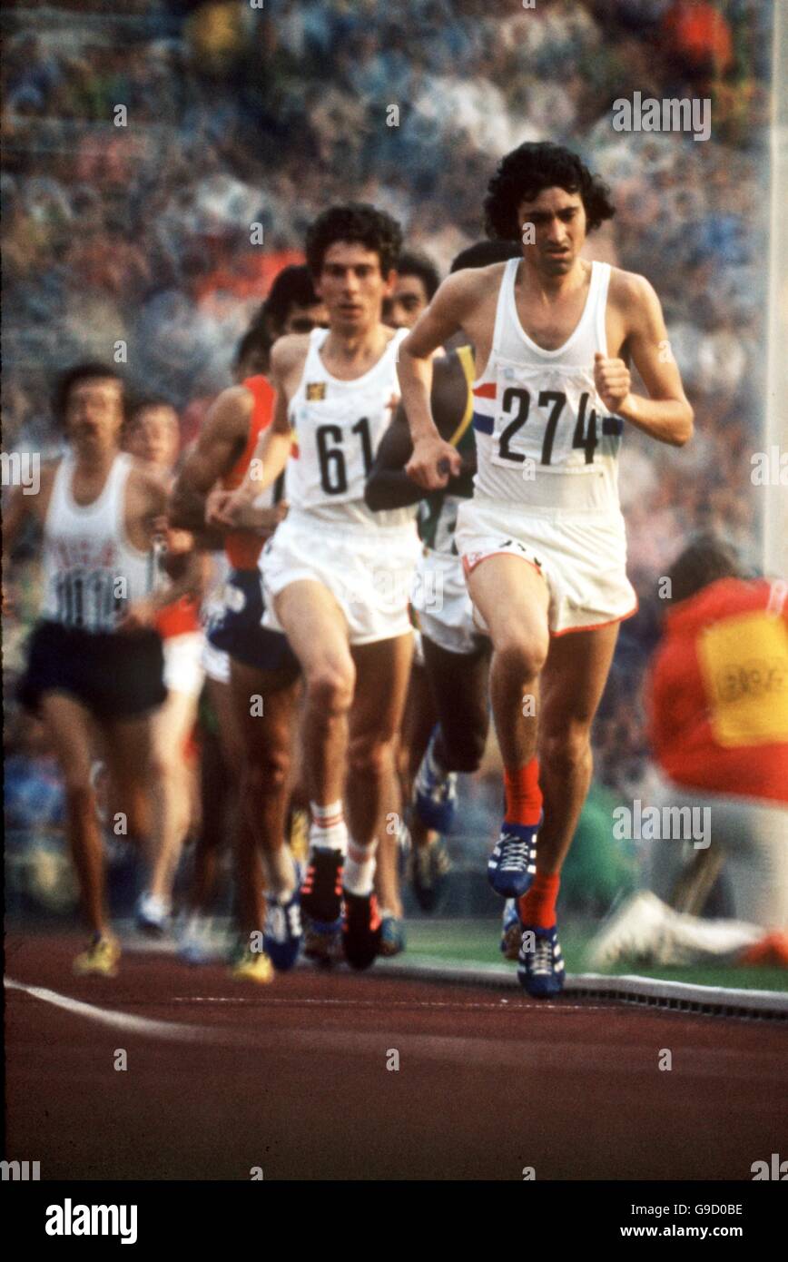 Athletics - Munich Olympic Games - Men's 10000m Final Stock Photo - Alamy