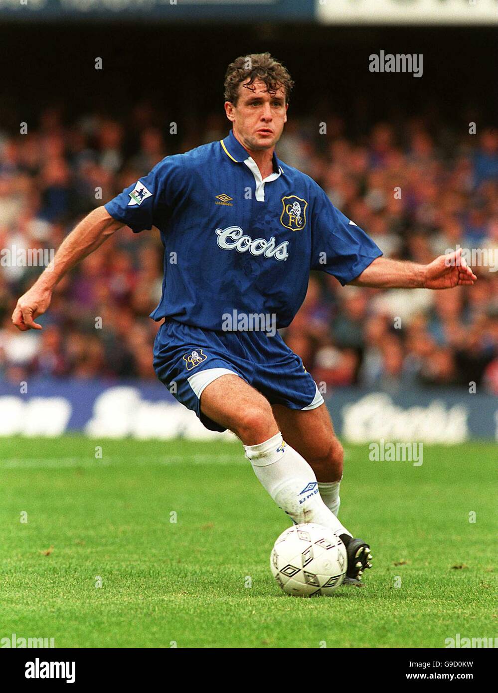 30-SEP-95, Soccer, Mark Hughes, Chelsea Stock Photo - Alamy