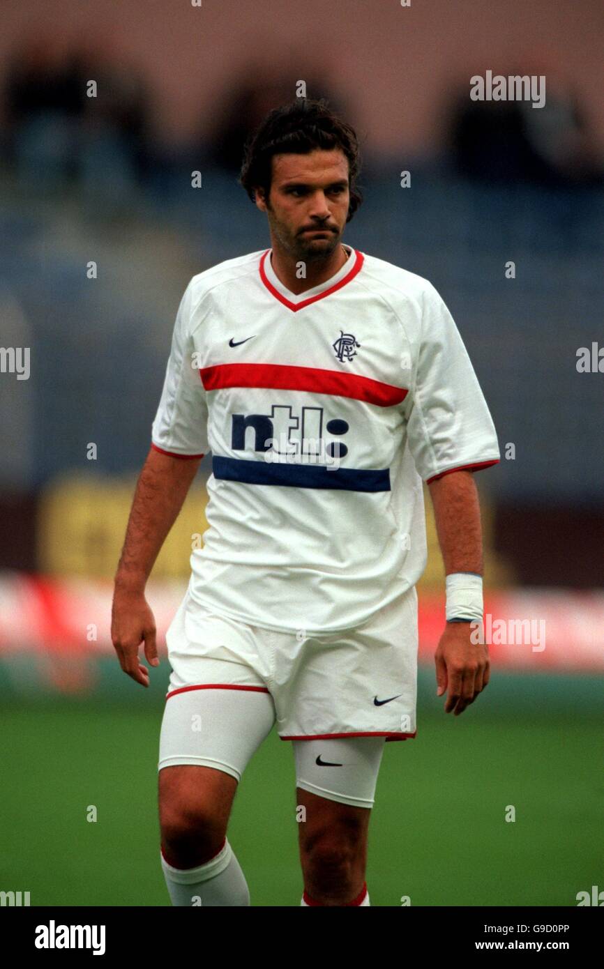 Soccer - Friendly - KAA Gent v Rangers. Marco Negri, Rangers Stock ...